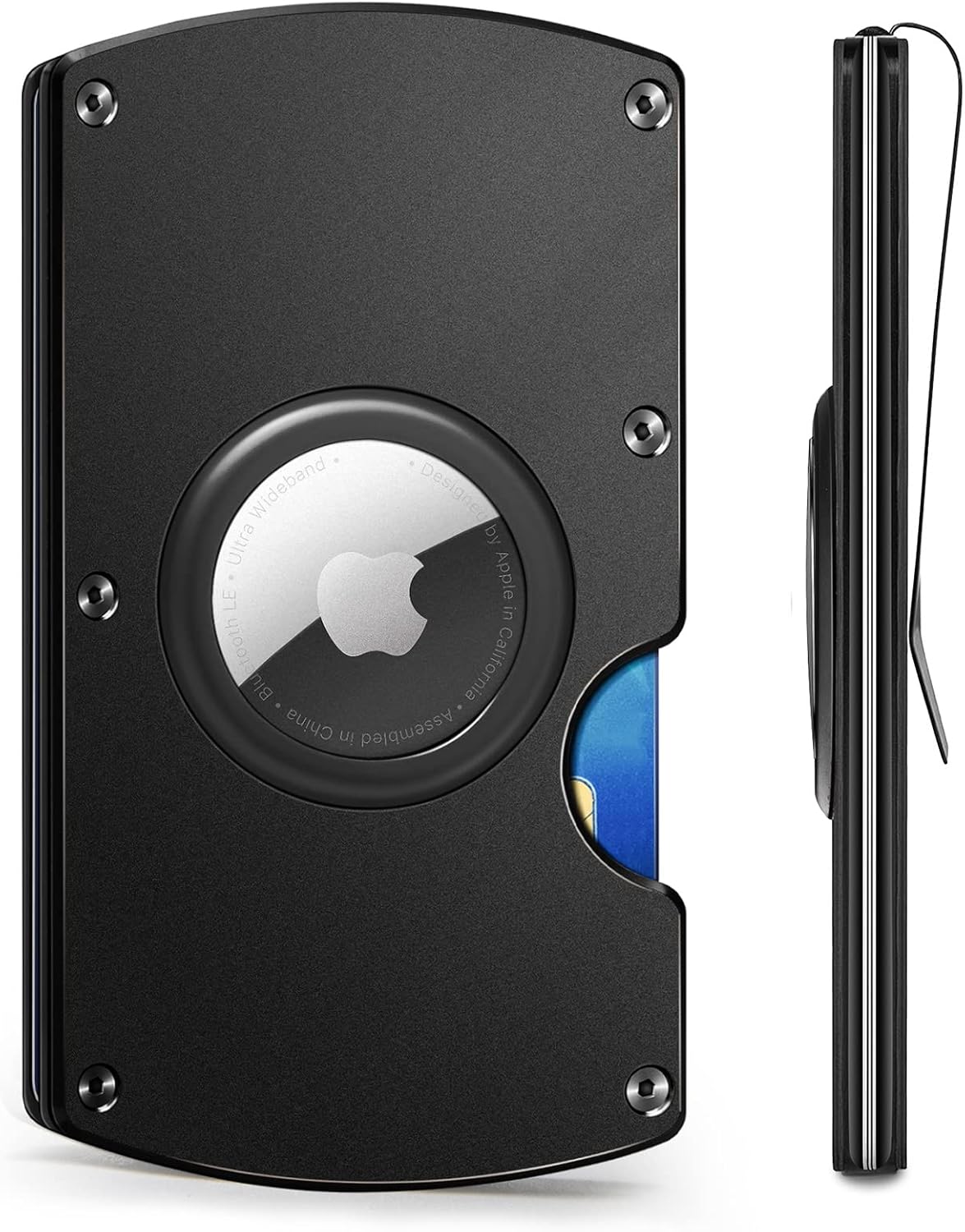 KEMISANT Men Wallet, Slim Wallet Money Clip Gift Men Compatible with ...