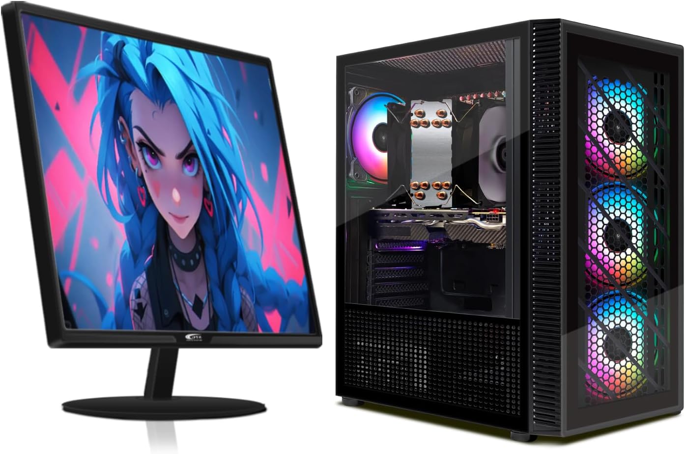 STGsivir Gaming PC Bundle, Gaming Computer Desktop, Intel10th Gen 3 ...
