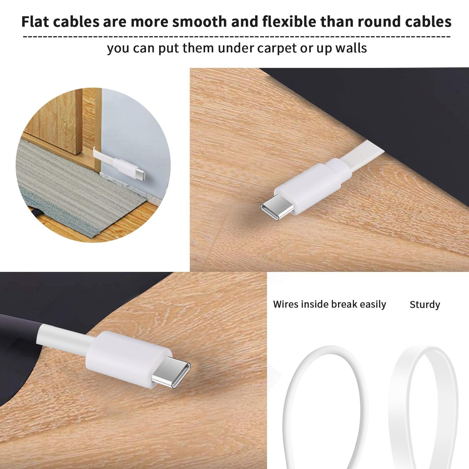 Snapklik.com : Type C Cable For WYZE Duo Cam Pan,WYZE Cam Pan v4 ...