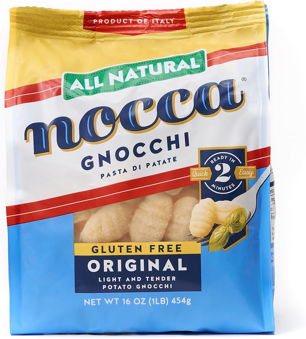 Amazon.com : Nocca Gnocchi Potato Dumpling Pasta, Original Gluten Free ...