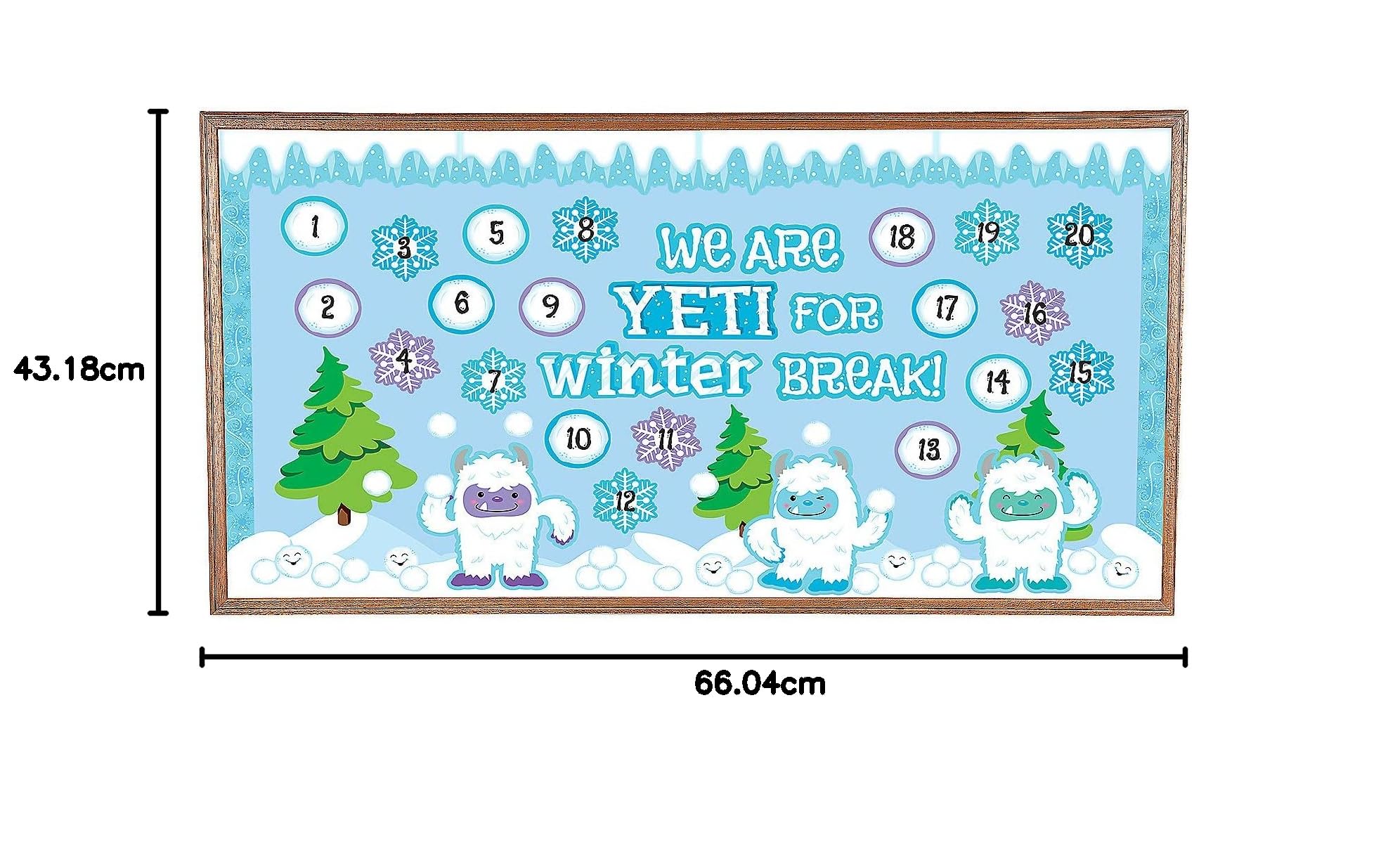 Winter Countdown Bulletin Boards Winter Bulletin Board The Creative