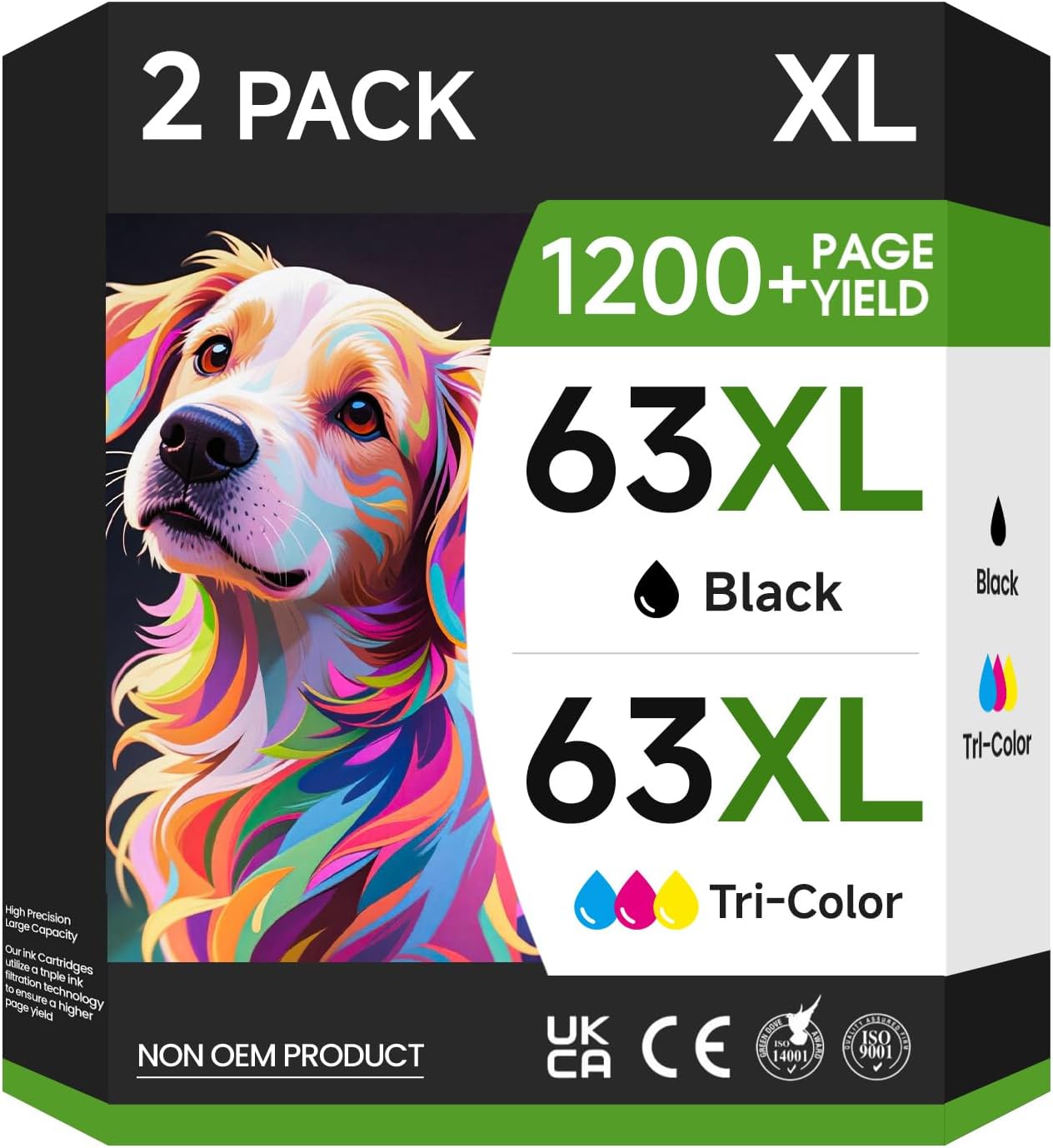 Amazon.com: Statago 63XL Ink Cartridge Combo Pack Replacement for HP ...