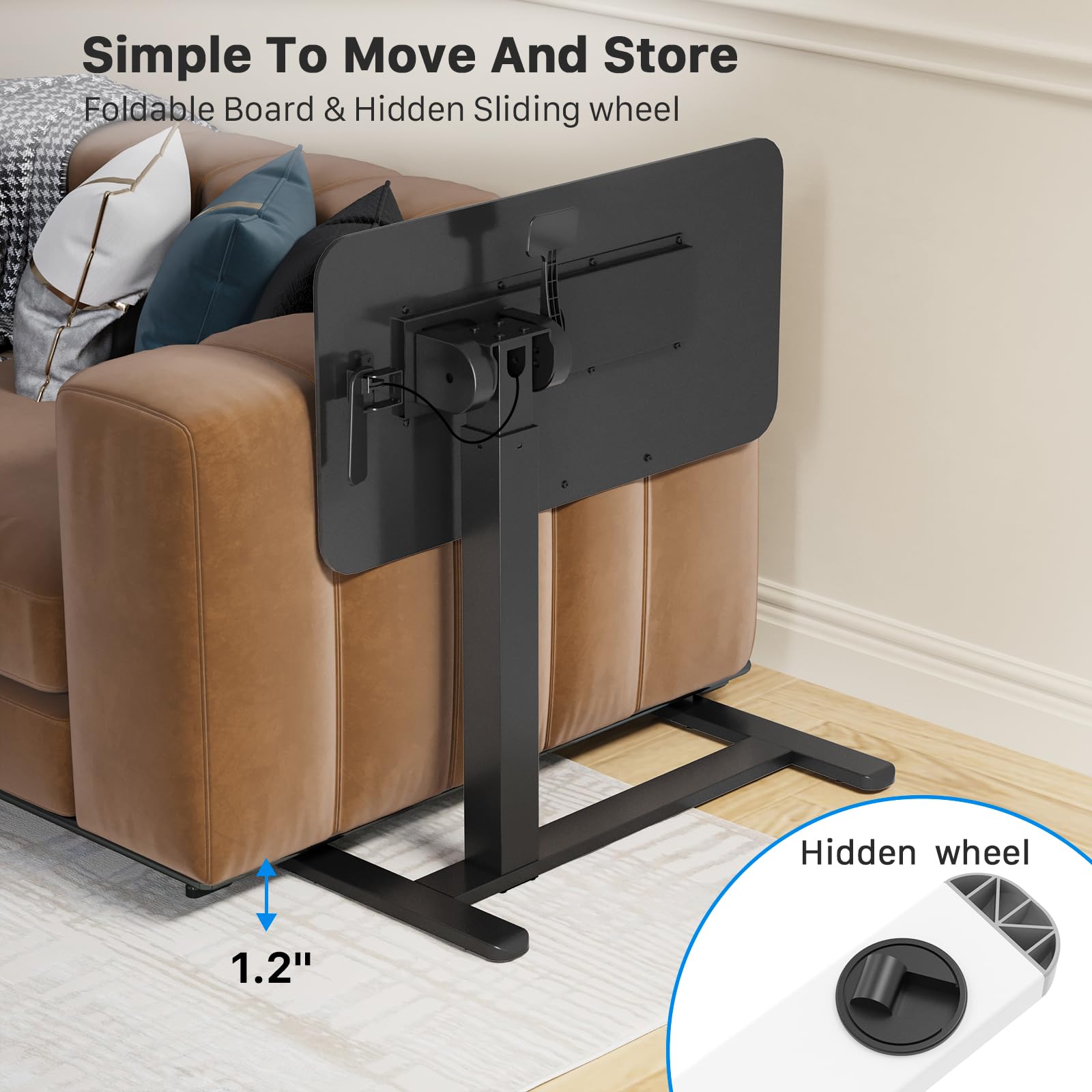 Snapklik.com : JYLH JOYSEEKER Mobile Standing Desk, Height Adjustable ...