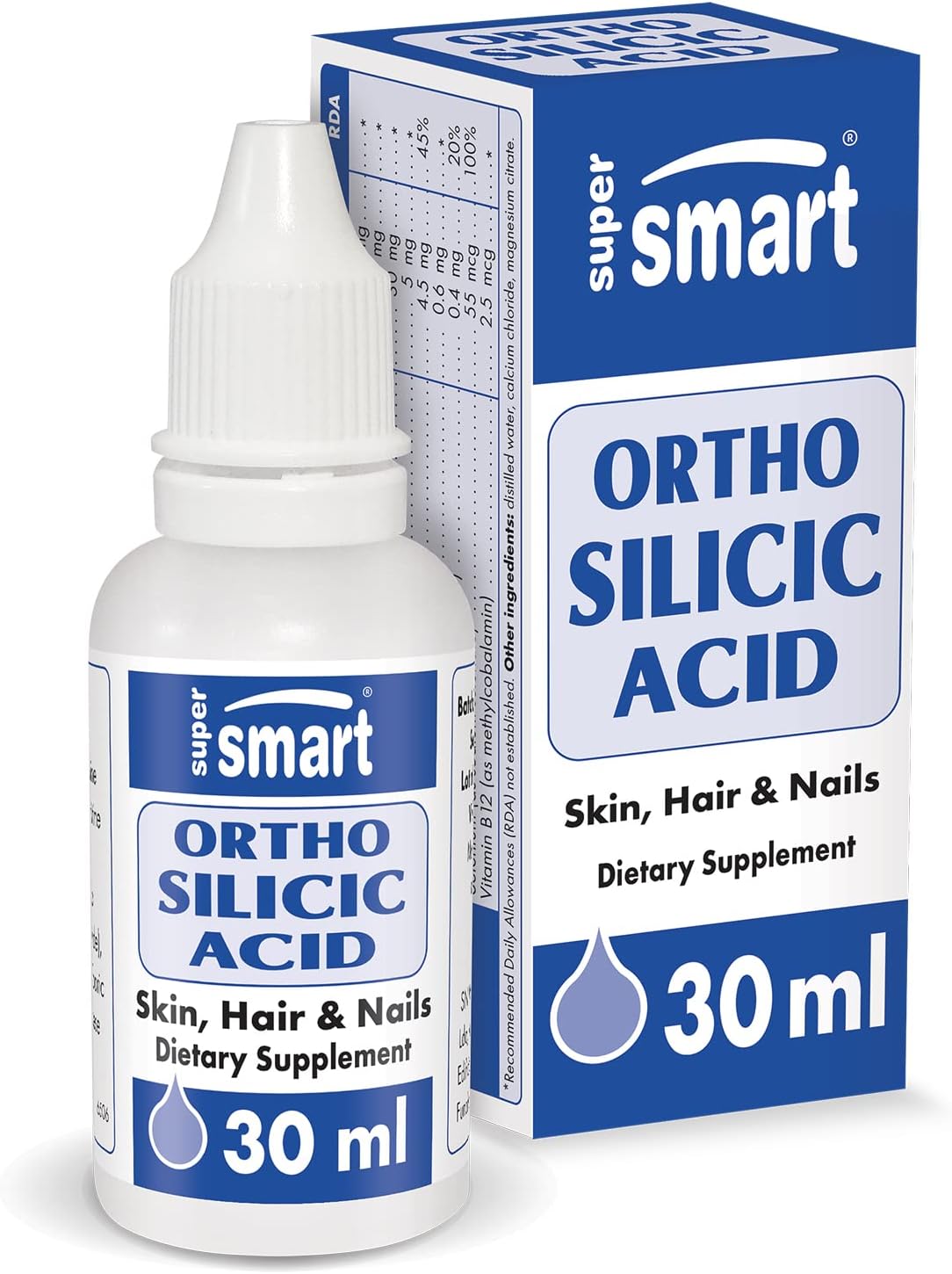 Amazon.com: Supersmart - Orthosilicic Acid New Formula - Silicon ...