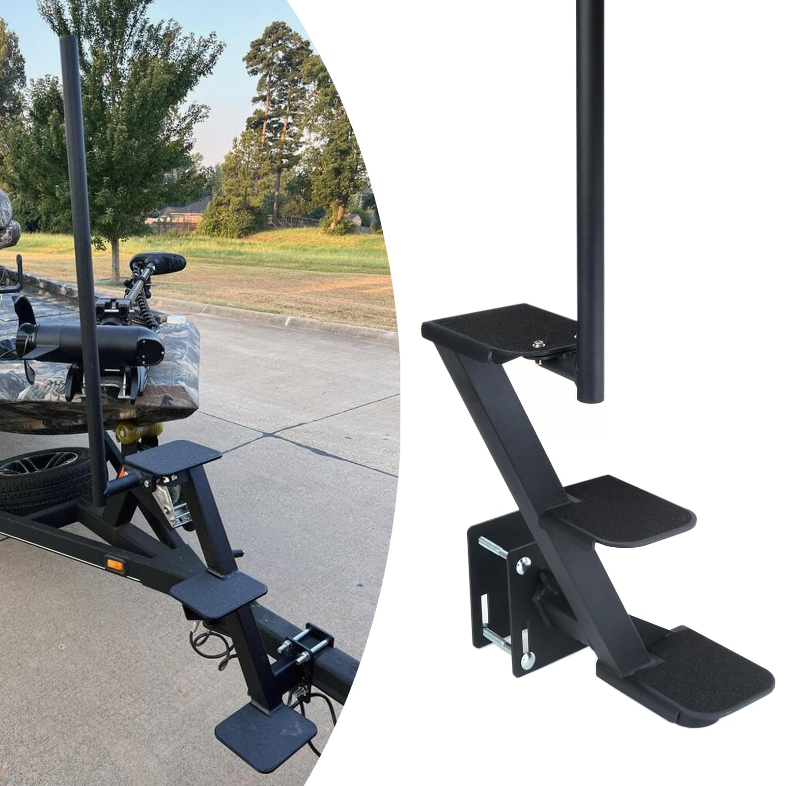 Trailer Step Step Ladder 4 Step Flynsu 3 Step Boat S, Universal Fit ...