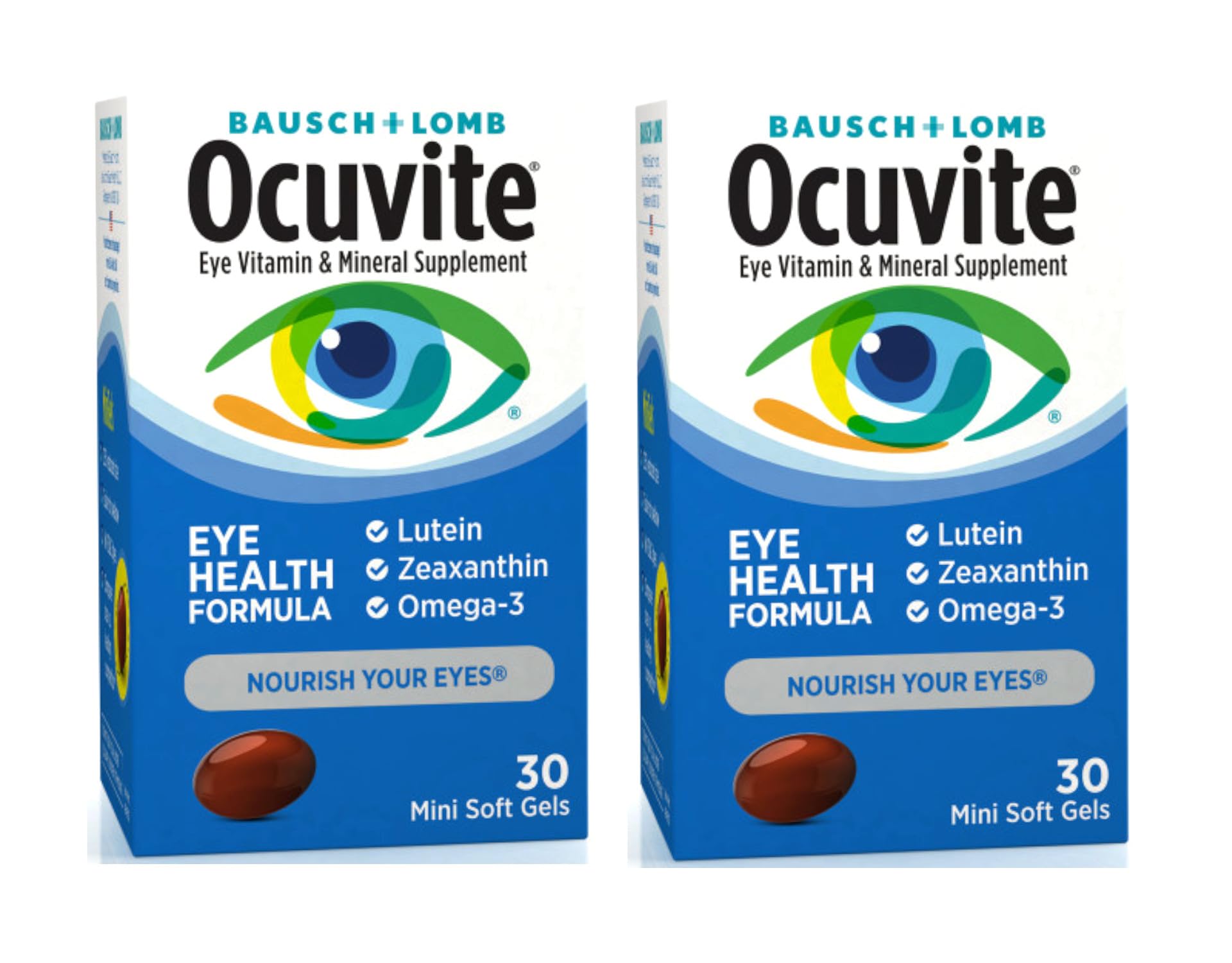Amazon.com: Ocuvite Eye Health Supplement with Vitamin D, Mini Softgels ...