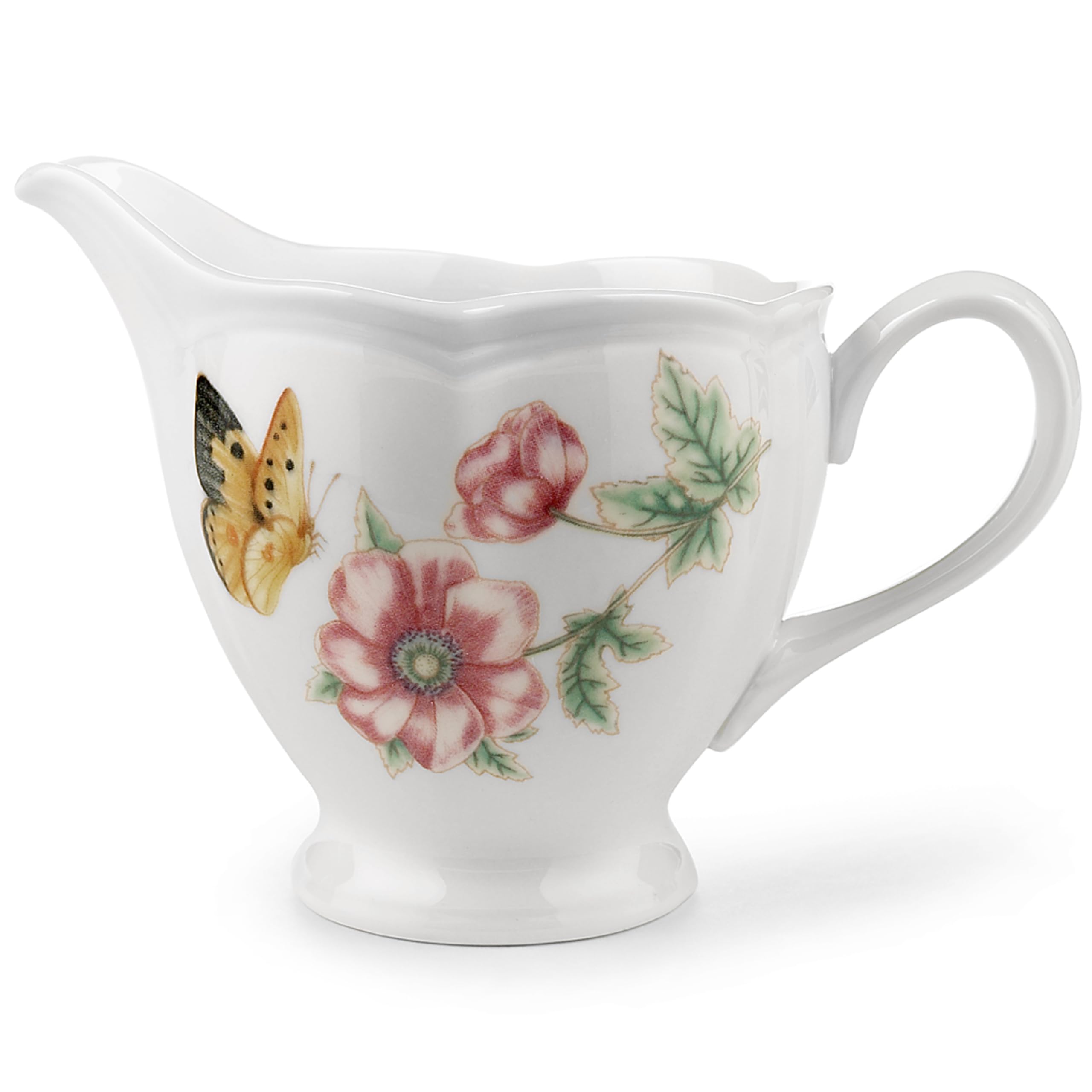 Amazon.com: Lenox Butterfly Meadow Creamer, White -: Lenox Butterfly ...