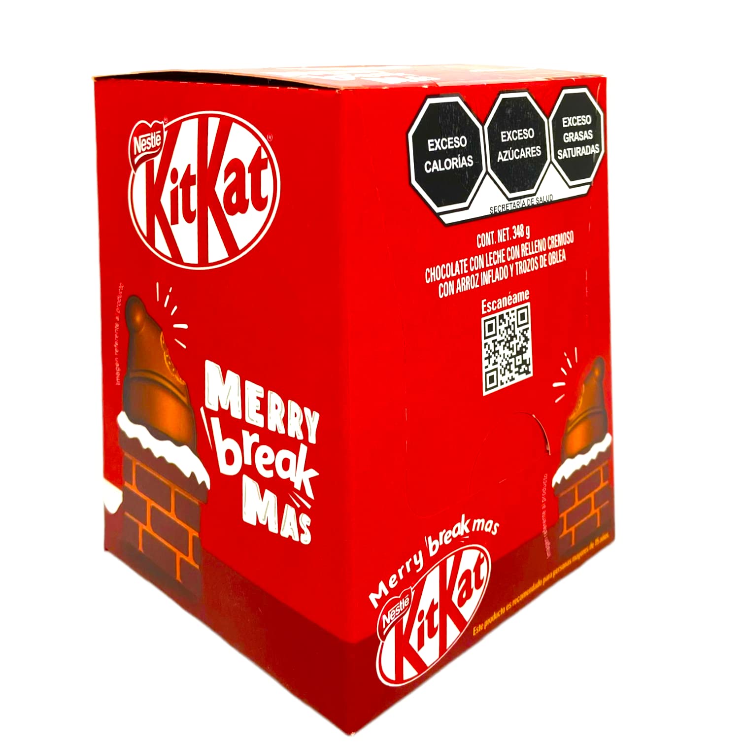 Kit Kat Santa Nestle Display 12 Pzas : Amazon.com.mx: Alimentos y Bebidas