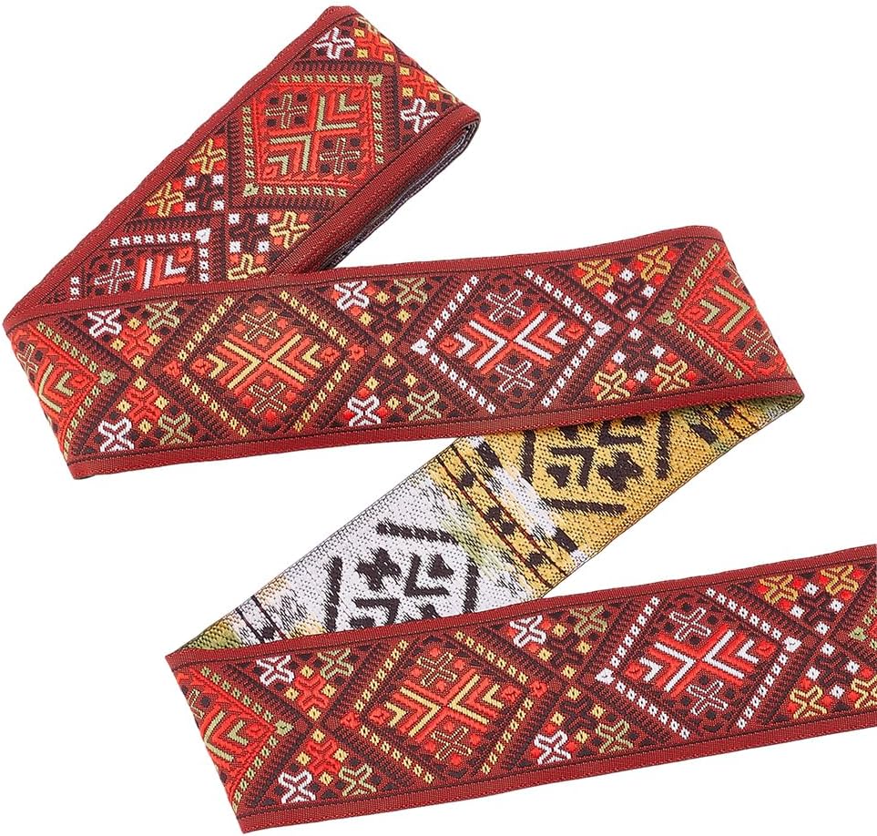 Amazon.com: PH PandaHall 5yards Boho Jacquard Ribbon 2 Inch Ethnic ...