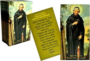 Amazon.com: Westmon Works St Peregrine Holy Cards Prayer Pack Patron ...