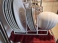 Honey-Can-Do KCH-02165 Cushion Coated Steel Wire Plate Rack, White