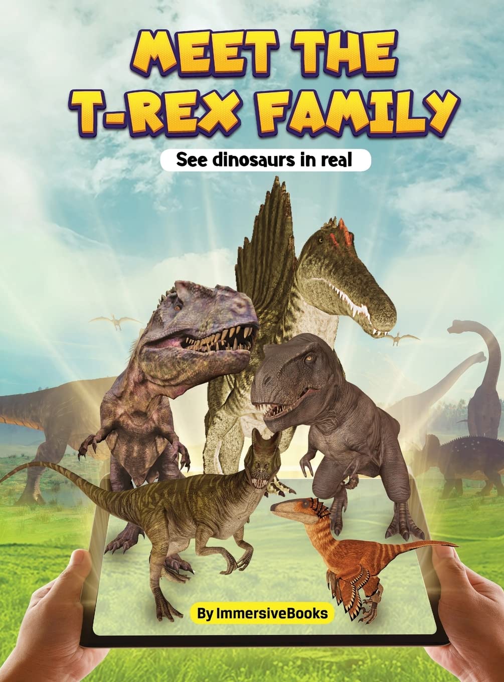 Buy Meet the T-rex Family - See dinosaurs in real (Immersive Books for ...