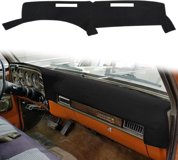 Amazon.com: HanLanKa Dash Cover Custom Fit for 1973-1980 Chevy ...
