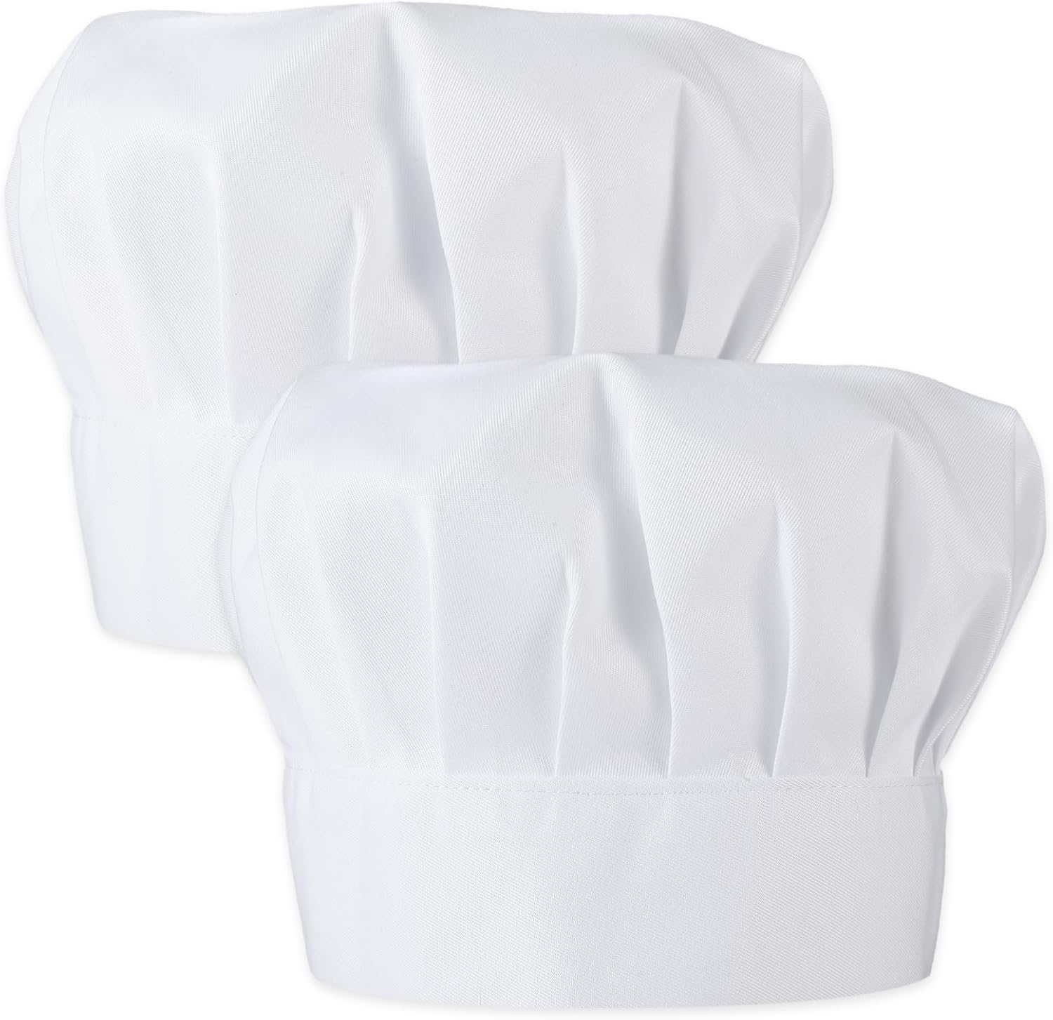 Amazon.com: oruola 2pcs Chef Hats for Men,Adjustable Elastic White Chef ...