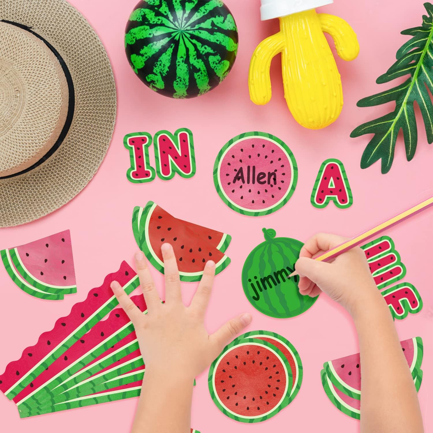 Snapklik.com : AsodSway Summer Watermelon Fruit Bulletin Board Cutouts ...