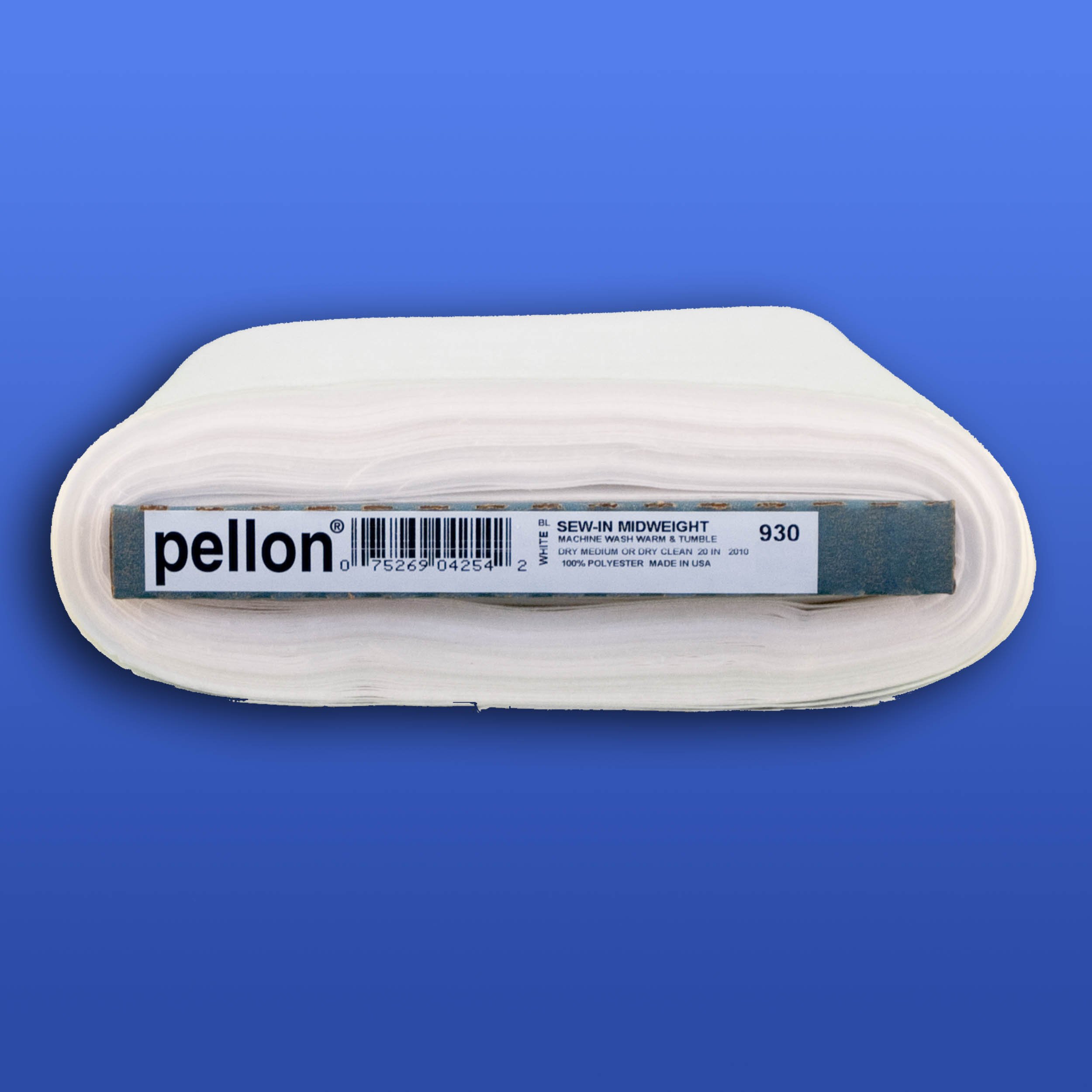 Pellon 20 x 30 yd Sew-in Midweight Interfacing, White : Amazon.co.uk ...