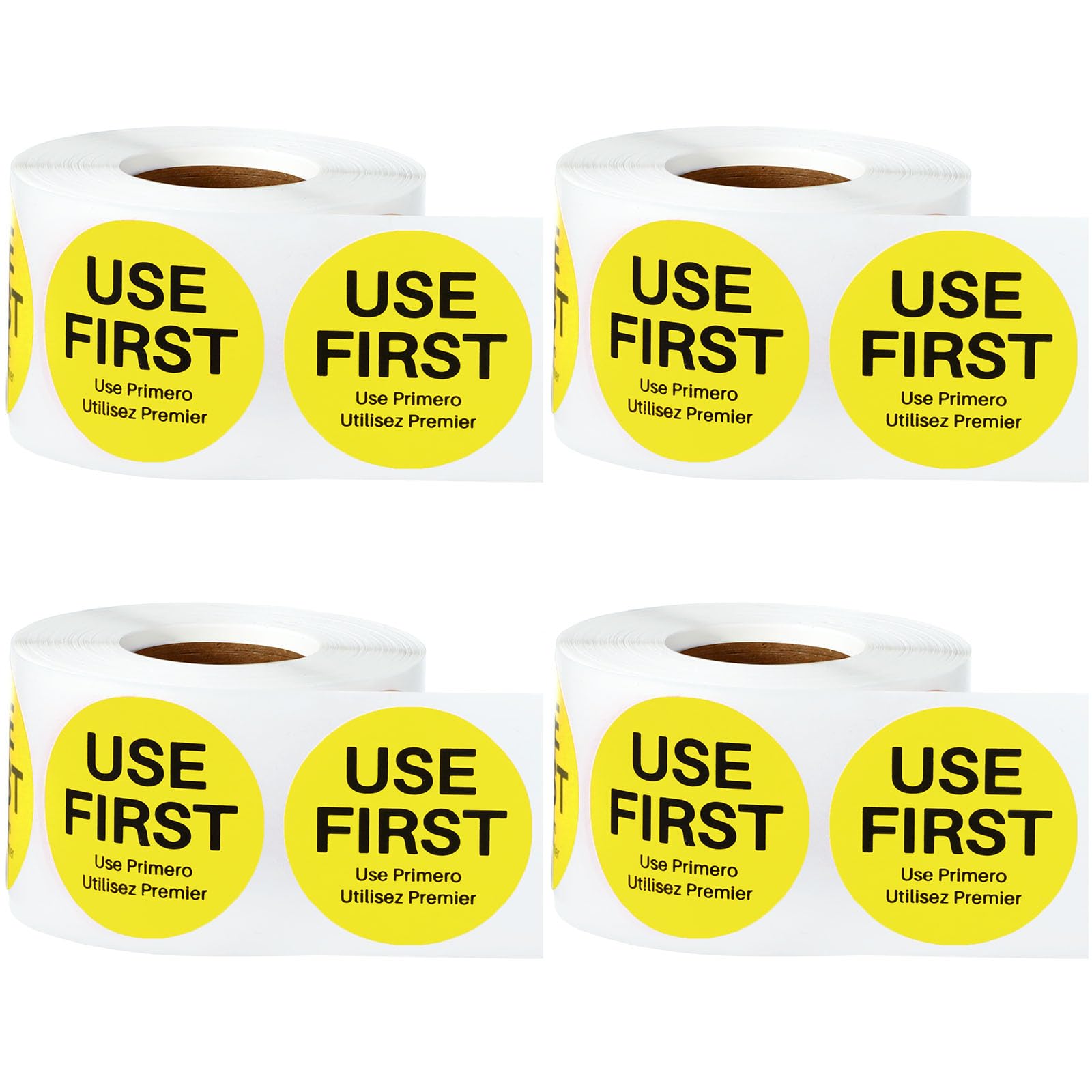 Snapklik.com : Epakh 2000 Pcs Use First Stickers Food Service 1.5 Inch ...