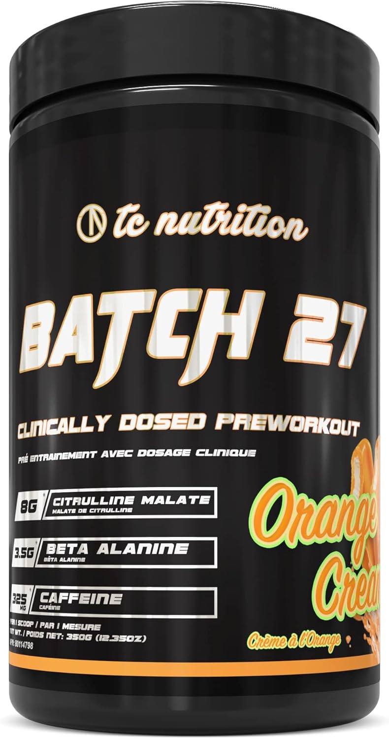 Batch 27 Pre Workout Powder - Nitric Oxide Booster & Nootropic ...