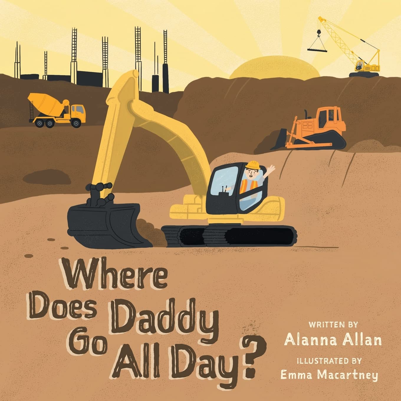 Amazon.com: Where Does Daddy Go All Day?: 9781039153035: Allan, Alanna ...