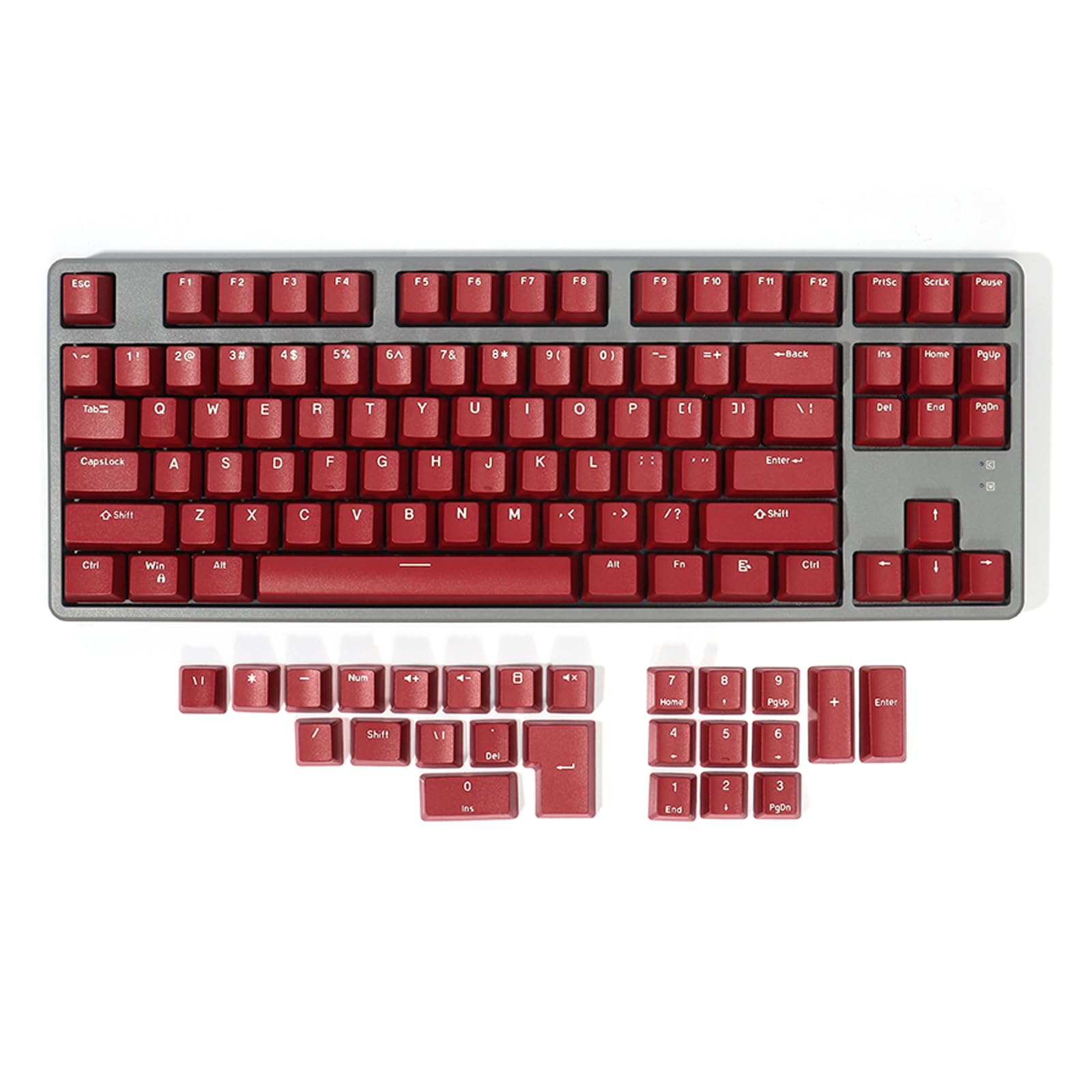 Buy 104 Key Custom PBT Keycap Set Double OEM Profile for 61/68/87/98 ...