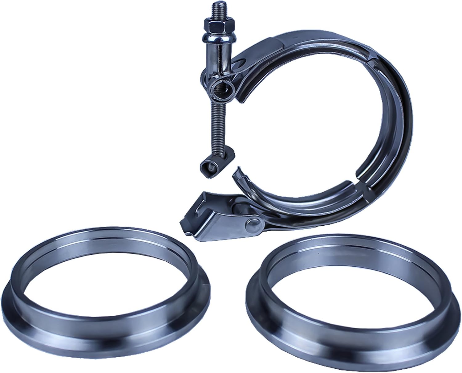 Amazon.com: (AC-001-QUICK) Quick Release V band Clamp & Flange, 2.5 ...