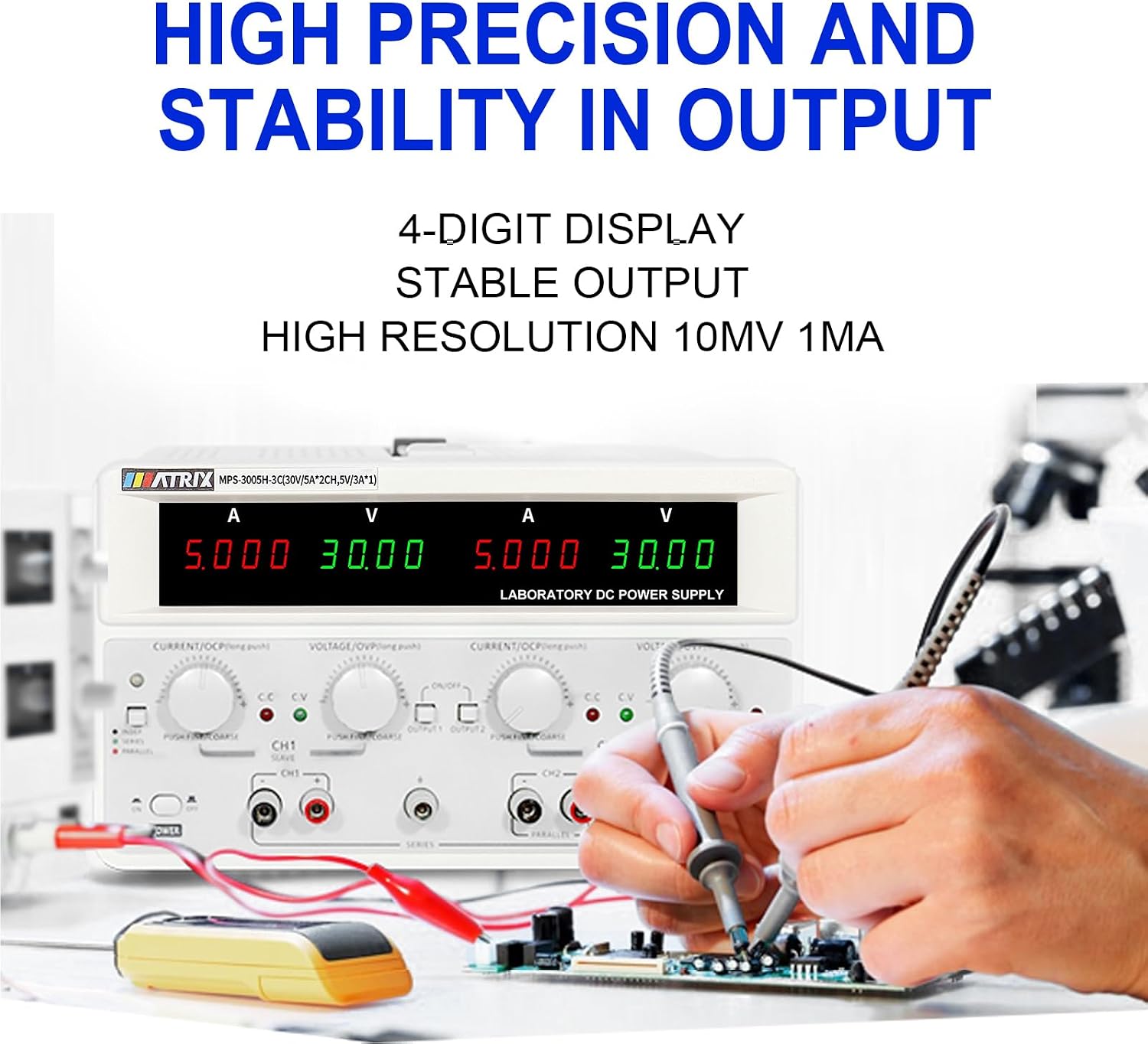 MATRIX Triple Linear DC Power Supply 30V 5A 315W, Philippines | Ubuy