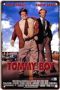 Amazon.com: Tommy Boy Movie Poster Metal Sign Vintage Tin Signs Wall ...