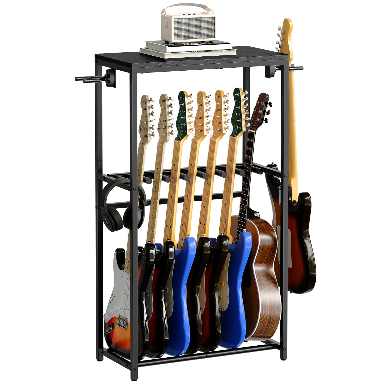 Amazon.com: MAHANCRIS Guitar Stand for Acoustic Holder, Electric Guitar ...