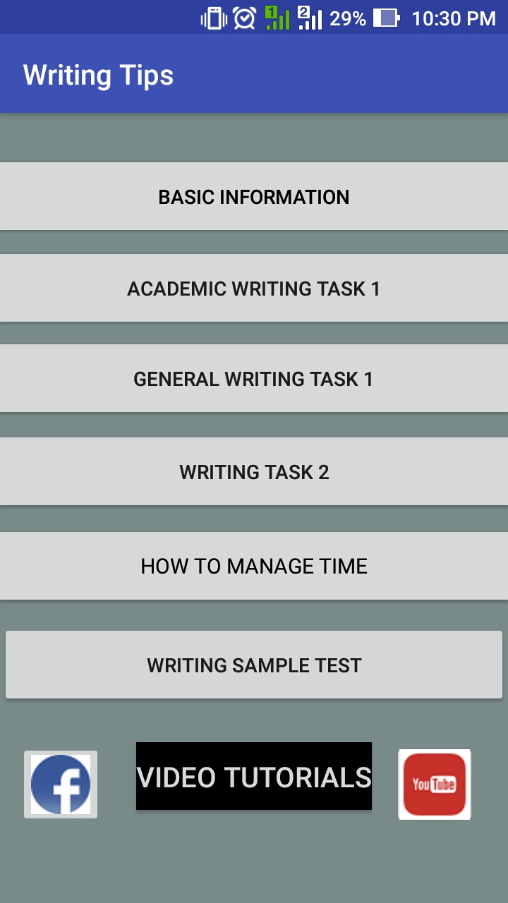 IELTS Writing - App on Amazon Appstore