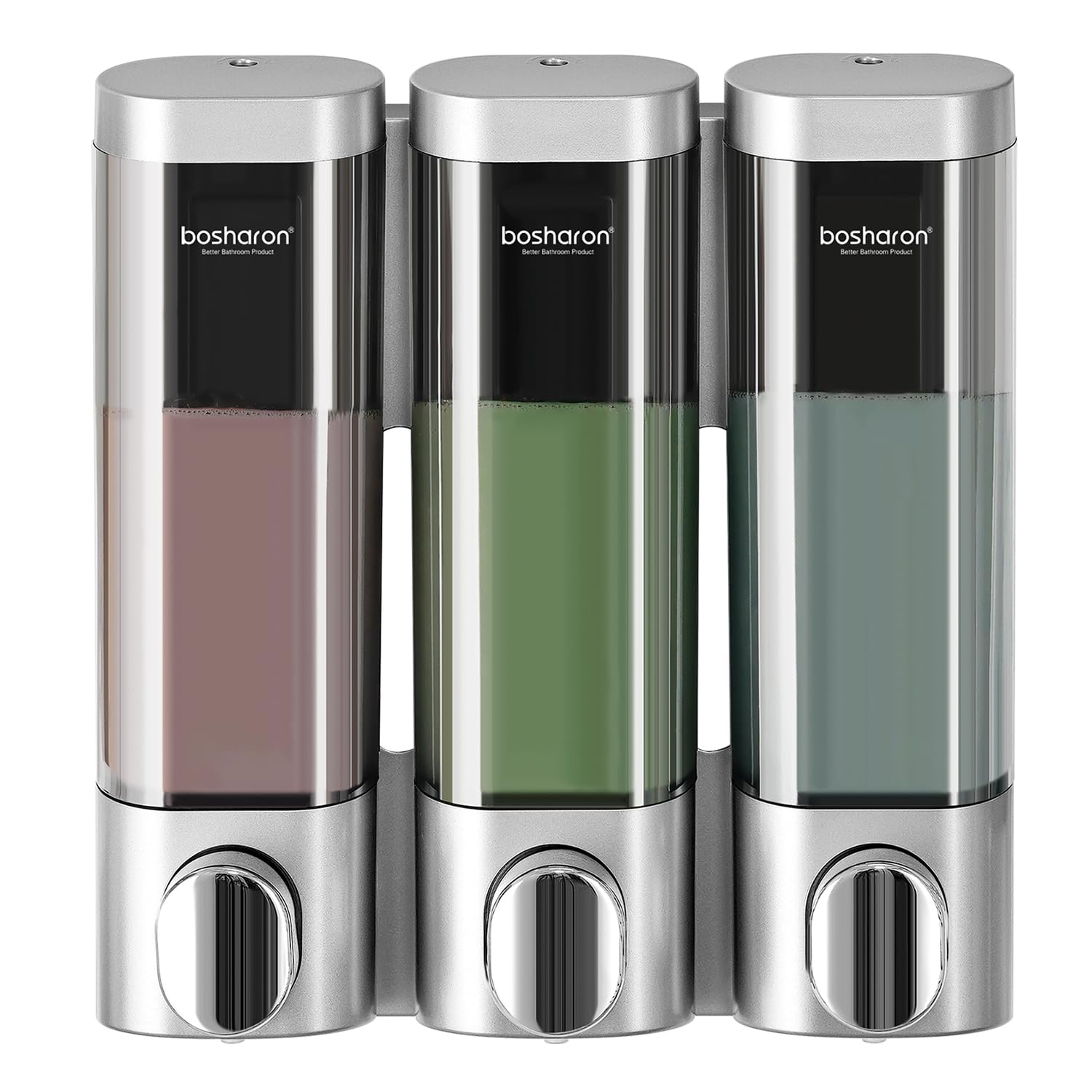 Amazon.com: 3 in 1 Shower Soap Dispenser, 3×300 ml Chamber Shampoo and ...