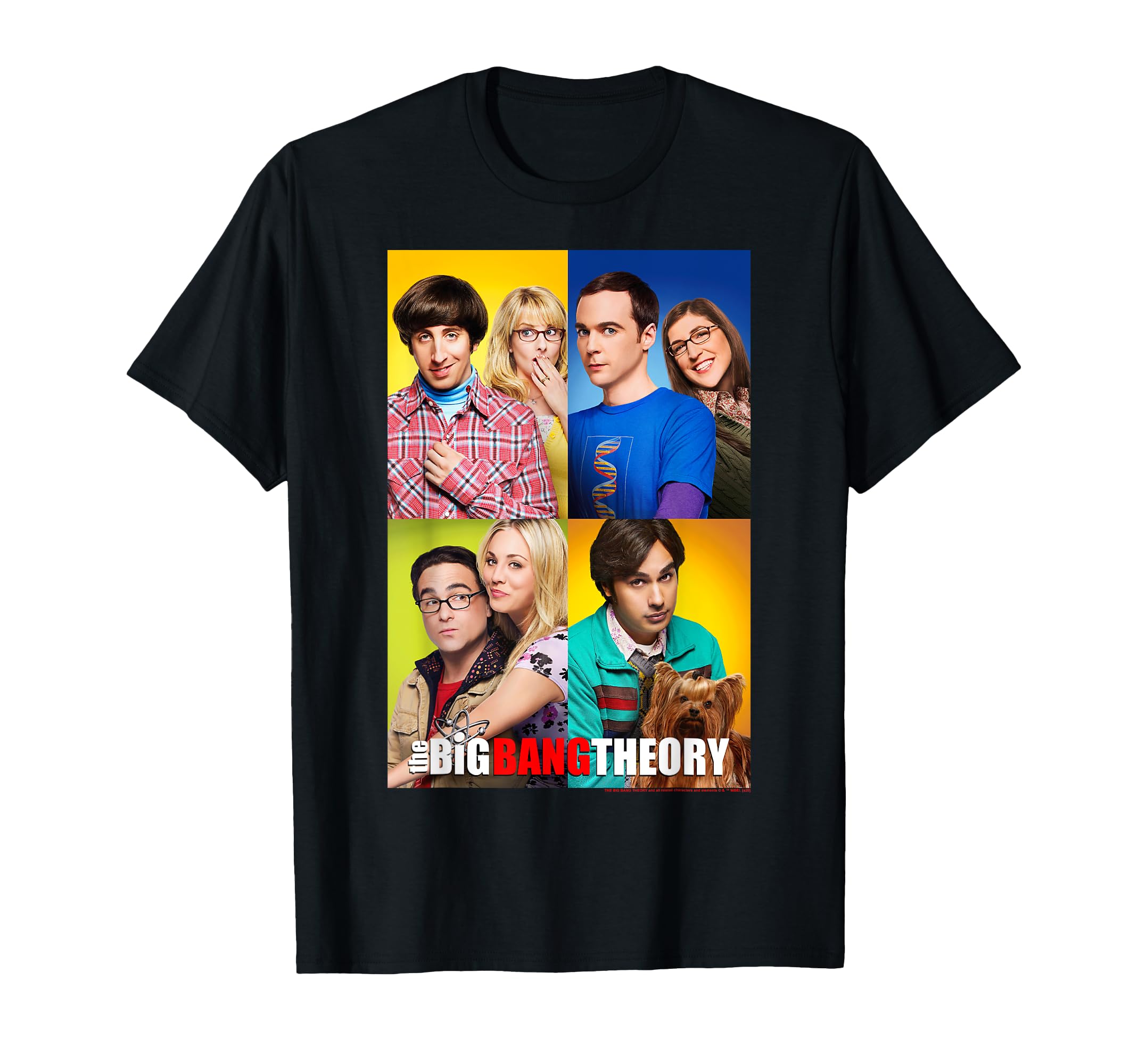 Amazon.com: The Big Bang Theory Group Shot Box Up T-Shirt : Clothing ...