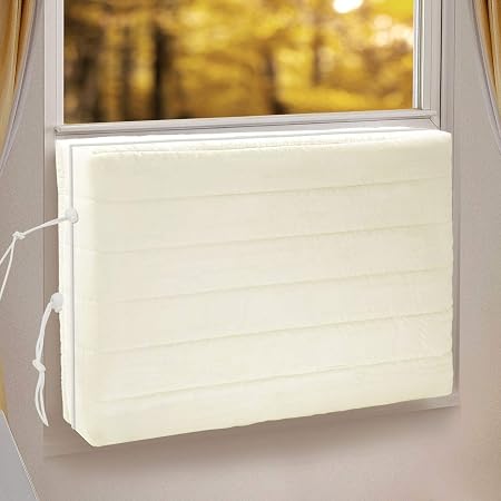 Amazon.com: Indoor Air Conditioner Cover, AC Unit Window Cover for ...