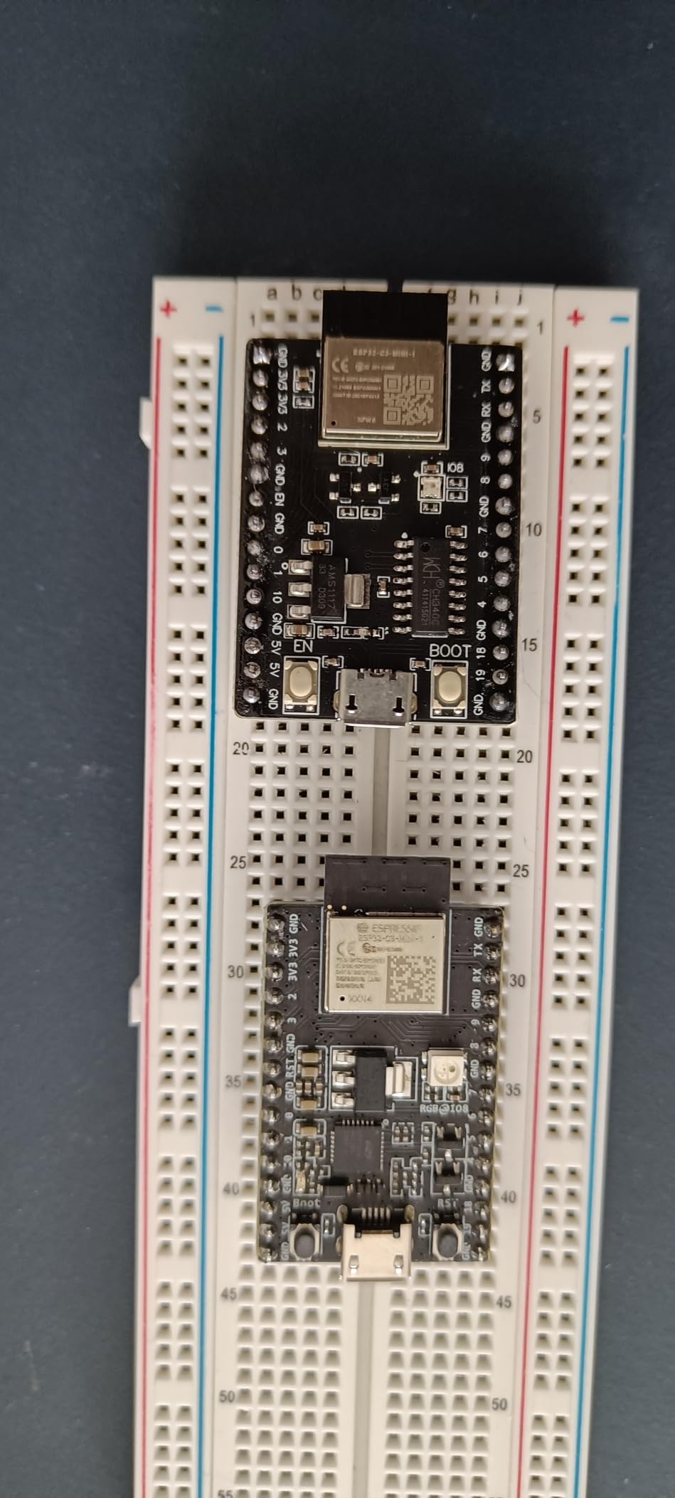 ESP32-C3 ESP32-C3-DevKitM-1 Development Board, 2 Pieces ESP32-C3 Core Board 4MB SPI Flash ...