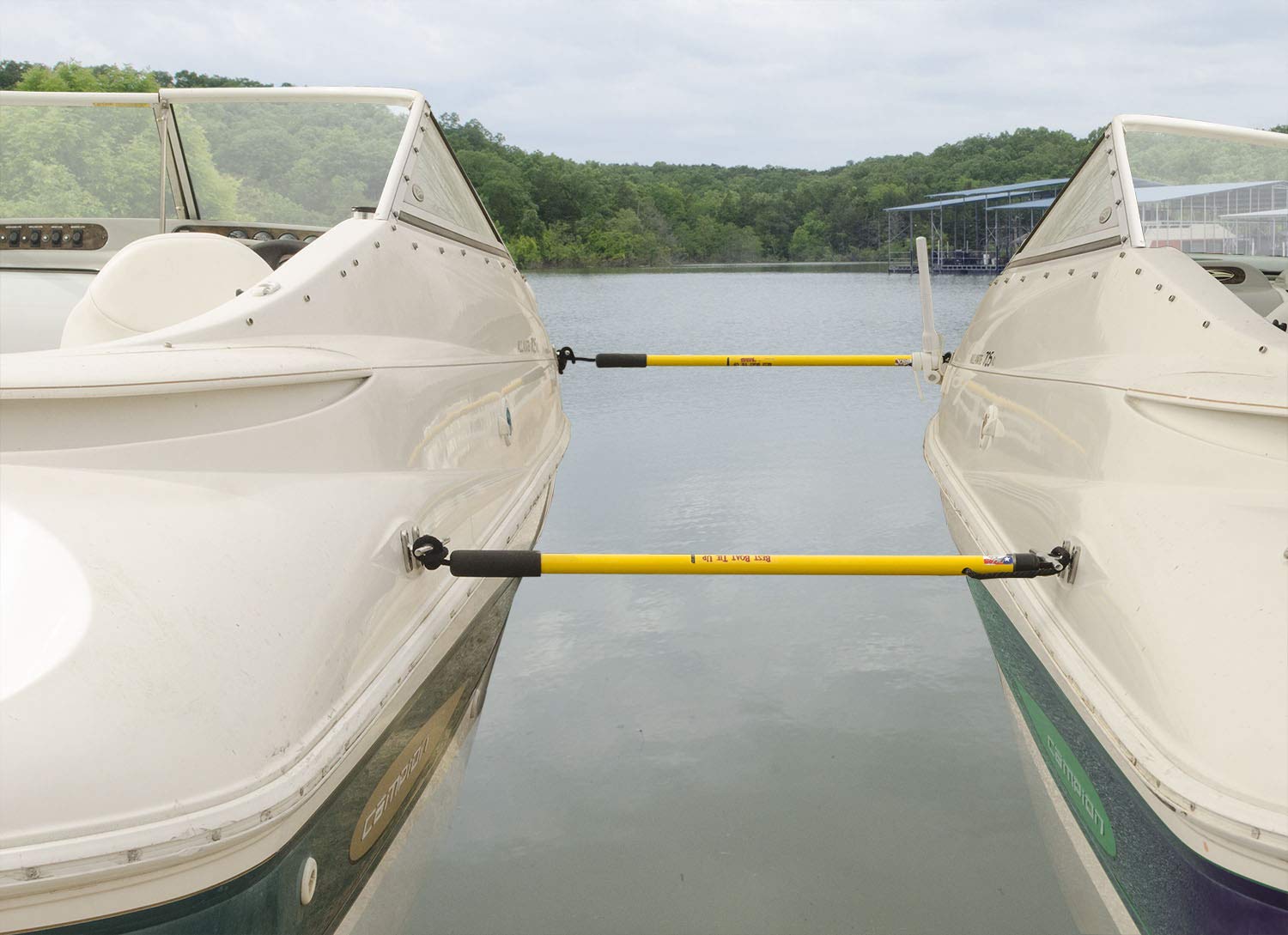 Snapklik.com : RITE-HITE Boat Tie Up - 2 Pack In White Or Yellow, Tie ...