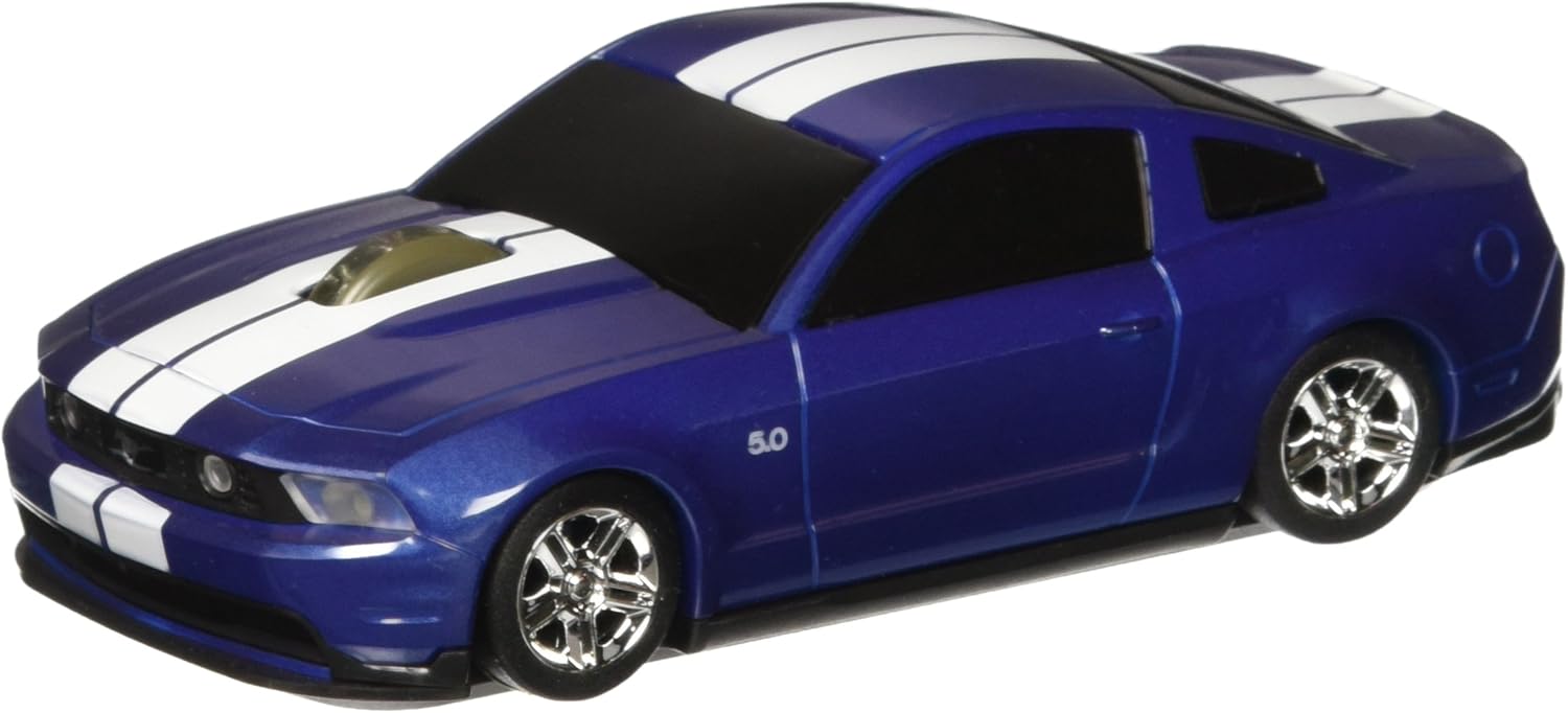 Roadmice Mustang Mouse Optical Wireless Radio Frequency, White USB 1750 ...