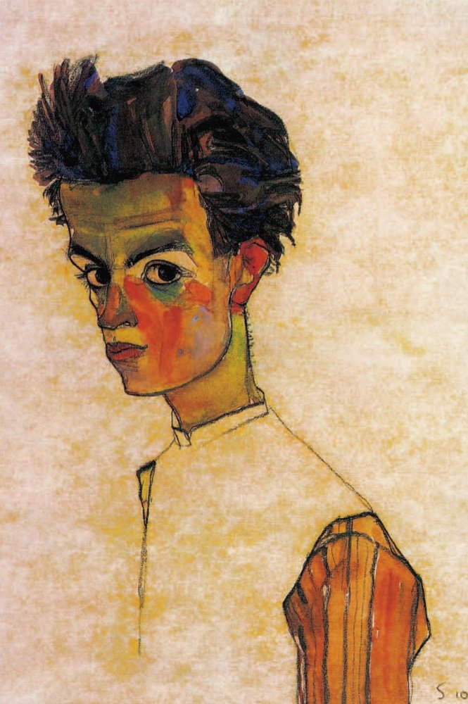 Egon Schiele Self Portrait 1910