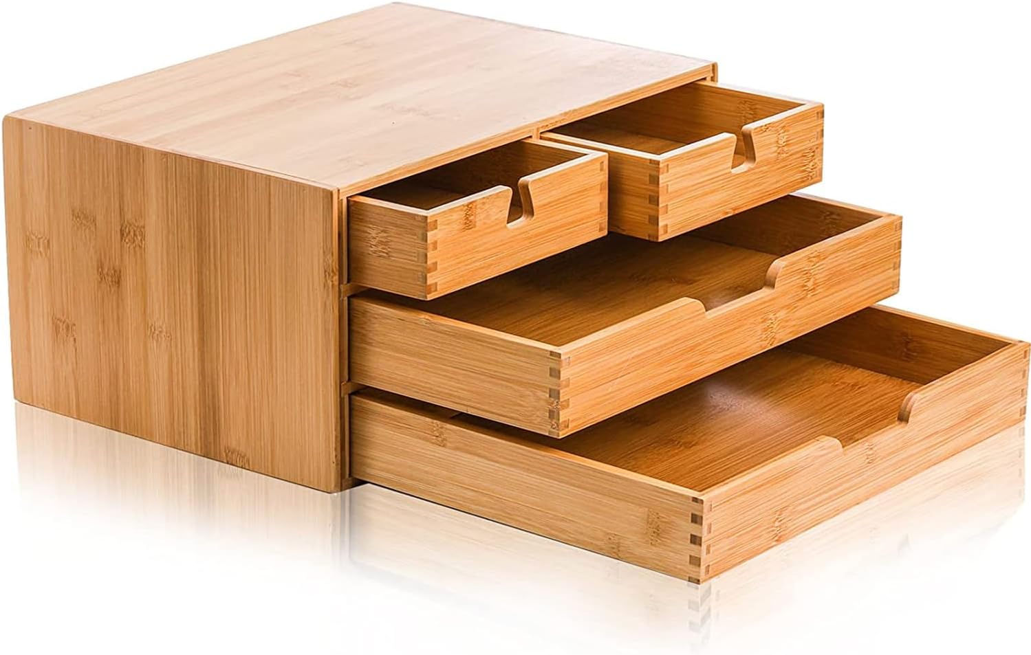 Amazon.com: Storage Drawer, Small Wooden Organizer, No Assembly ...