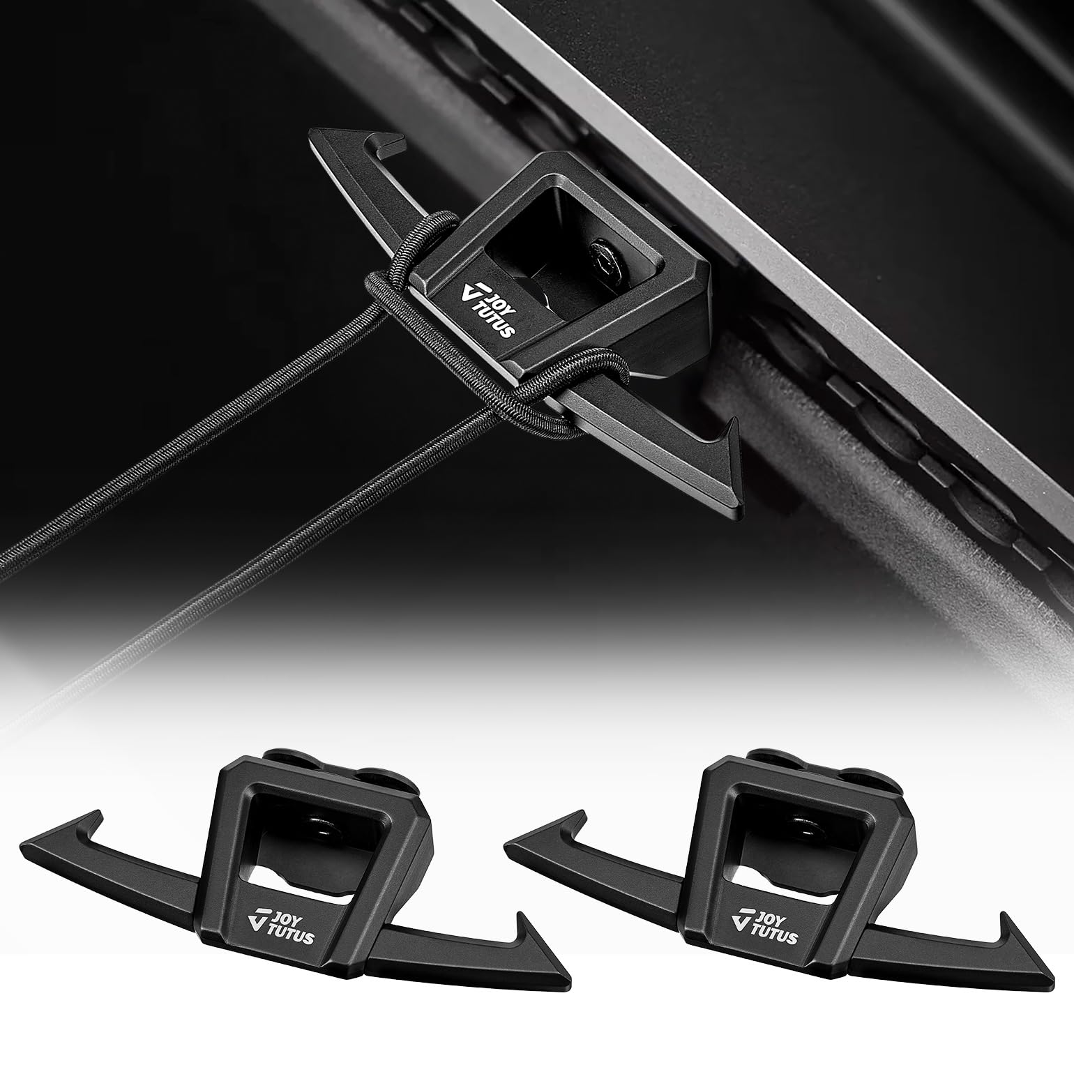 Amazon.com: JOYTUTUS L Track Hooks Cleats Compatible with Cybertruck ...