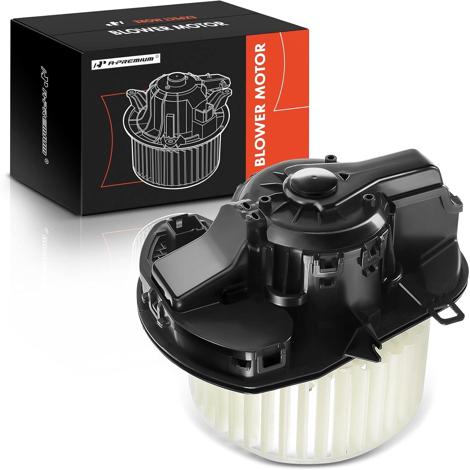 A-Premium Front HVAC Heater Blower Motor with Fan Cage Assembly ...