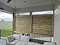 Amazon.com: Pylex Deck Sunblind System 11060, Louvers Bracket Shutter ...