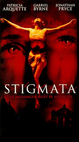 Amazon.com: Stigmata [VHS] : Patricia Arquette, Gabriel Byrne, Jonathan ...