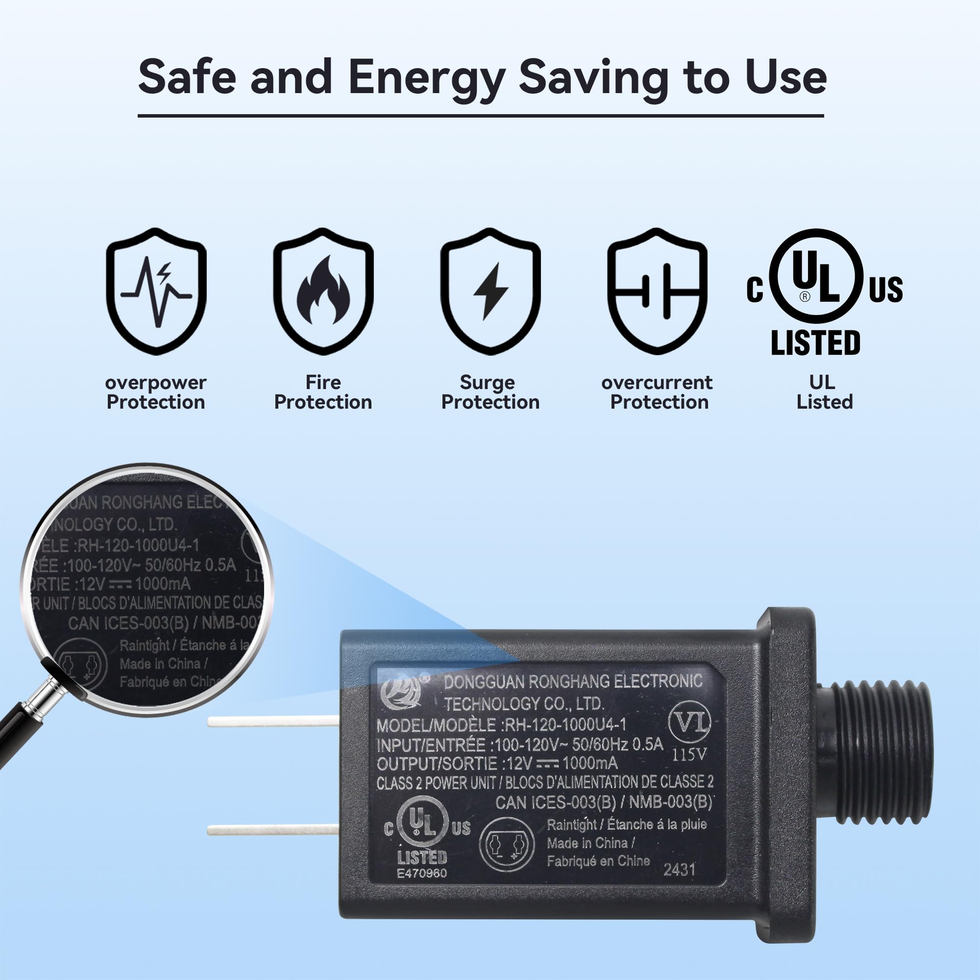Snapklik.com : Replacement Yard Inflatable Adapter Class 2 Power Supply ...