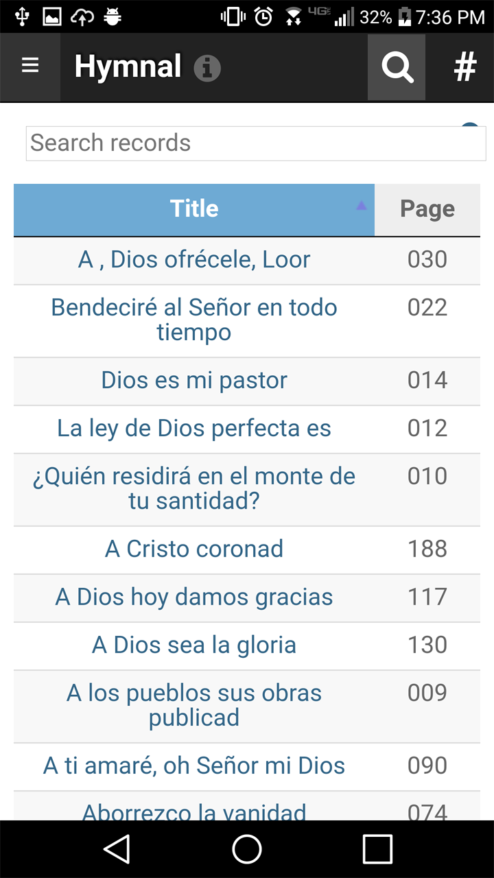 United Church of God - Hymnal - App on Amazon Appstore