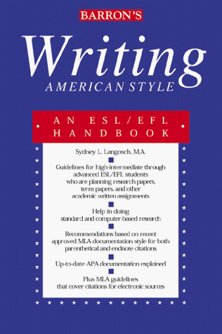 Buy Writing American Style: An Esl/Efl Handbook Book Online at Low ...