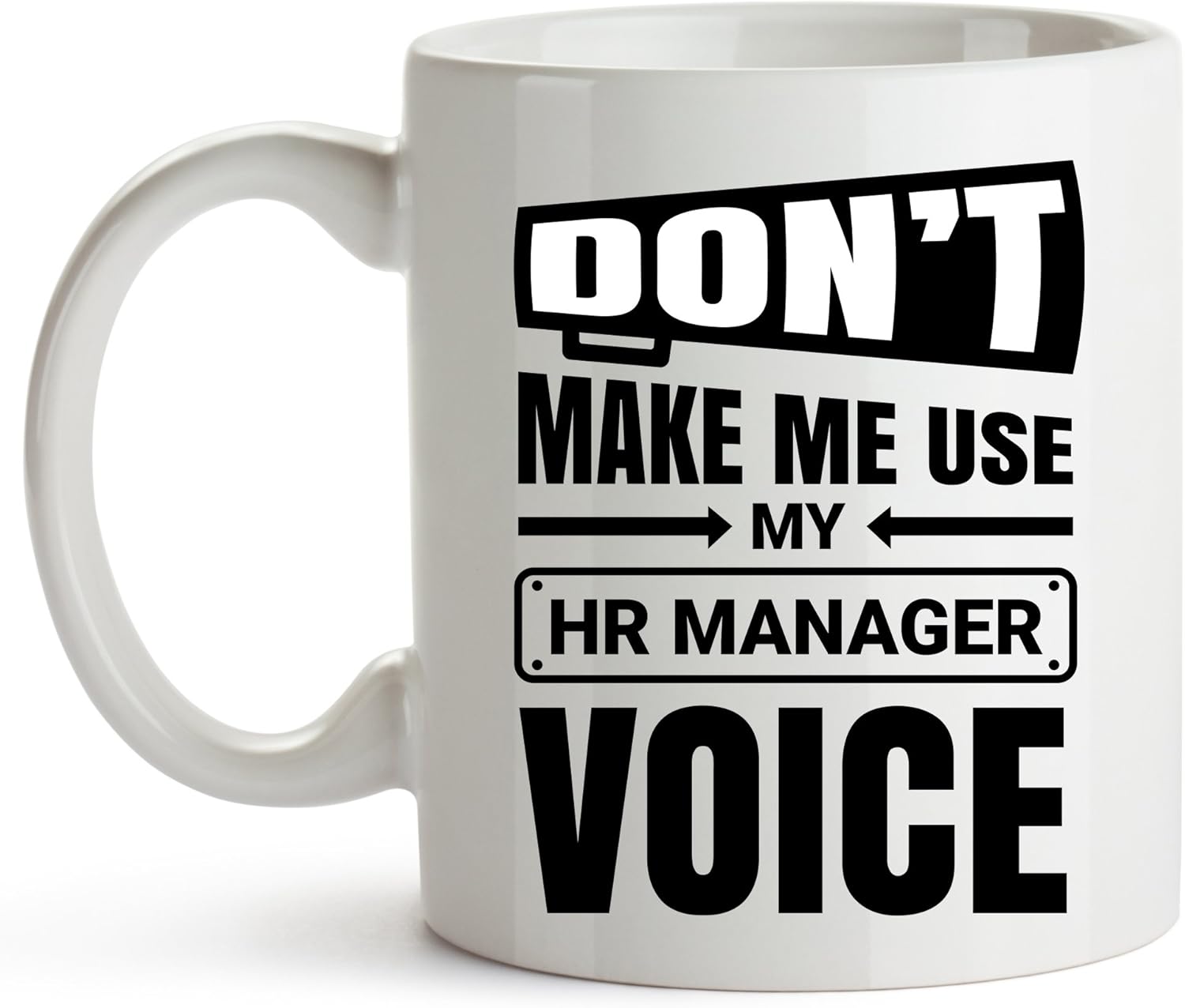 Amazon.com: YouNique Designs HR Manager Mug, 11 Ounces, Funny HR ...