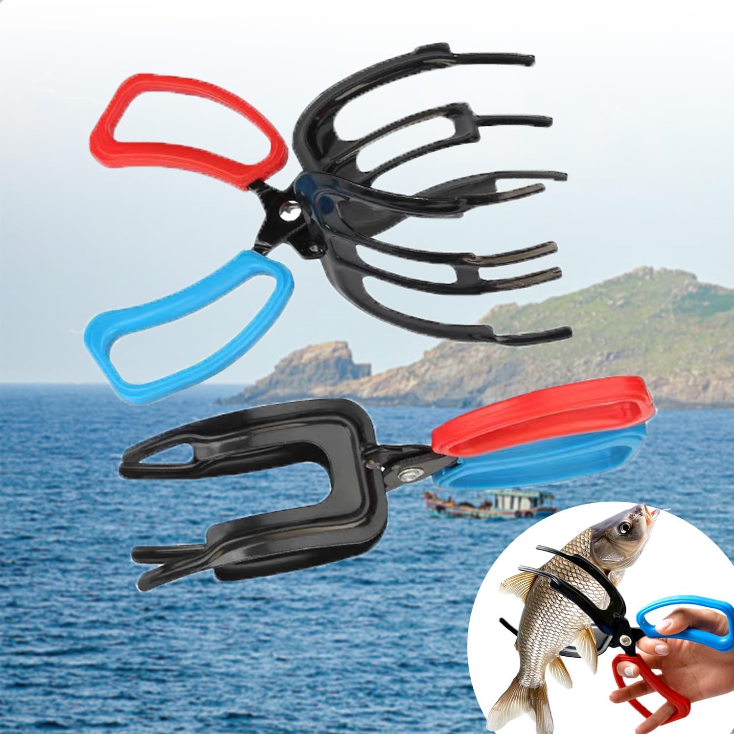 Amazon.com: GalaHub Fishing Pliers Gripper Set - 3 Claw Fish Gripper ...