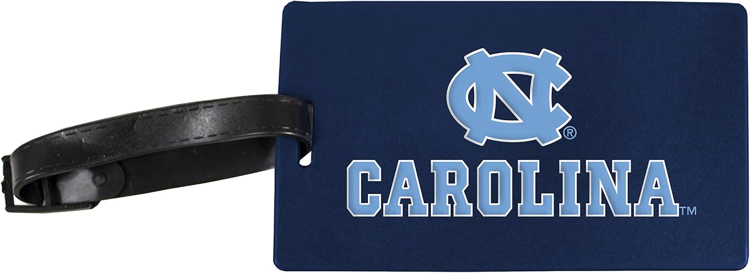 Amazon.com: UNC Tarheels Luggage Tag 2-Pack Officially Licensed ...