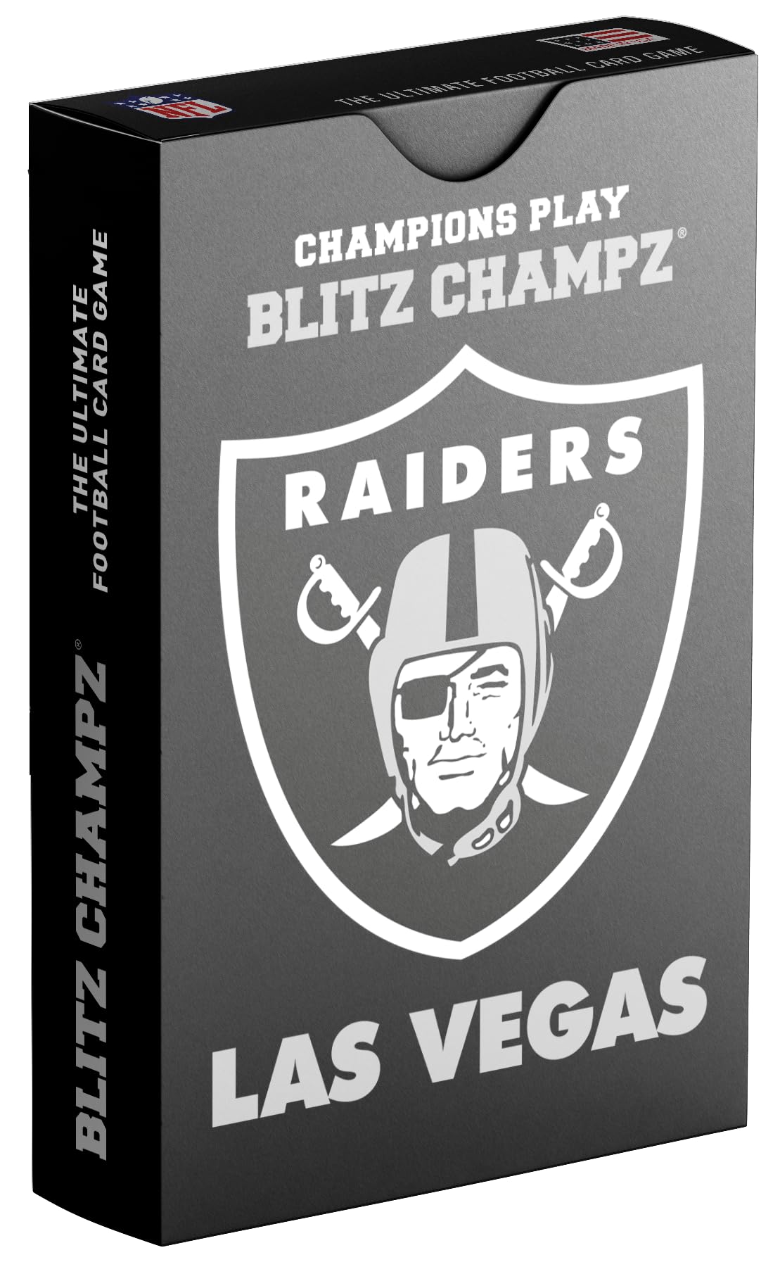 Amazon.com: Blitz Champz Las Vegas Raiders Card Game | Football Card ...