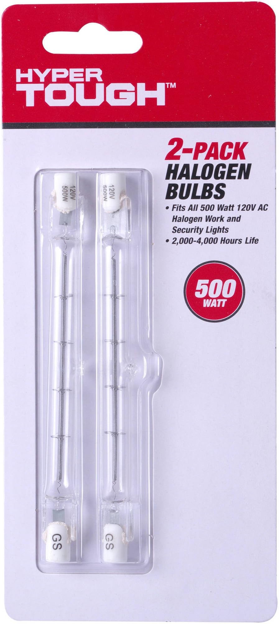 Hyper Tough 2-Pack Halogen Bulbs 500 WATT - Amazon.com