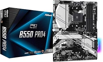 Amazon.com: ASRock B550 PRO4 Supports 3rd Gen AMD AM4 Ryzen™ / Future ...